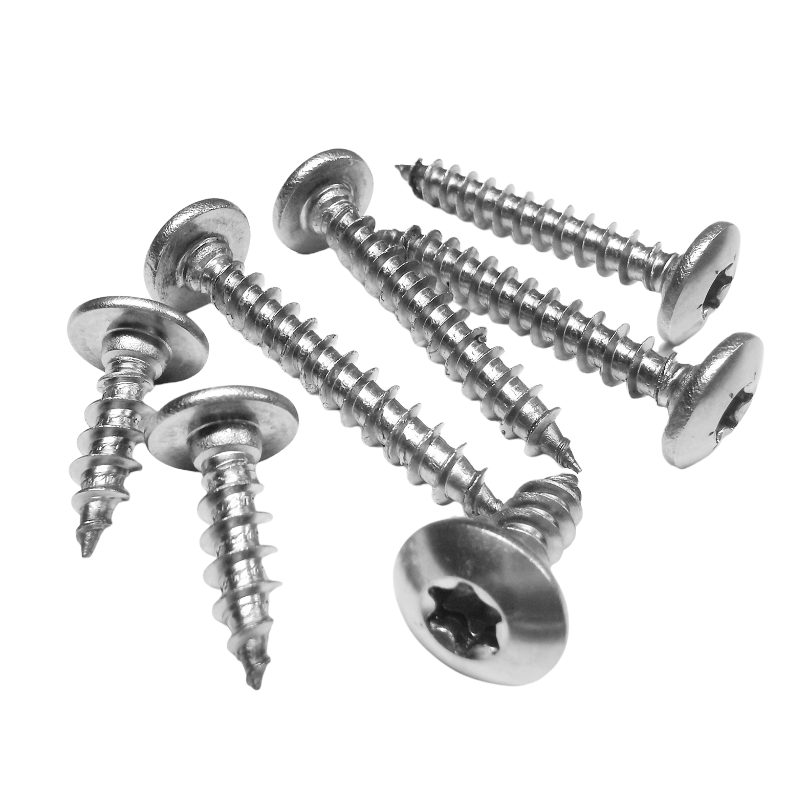 Flachkopfschrauben Holz Schrauben VA Türbandschrauben 9083 TORX 6 mm ...